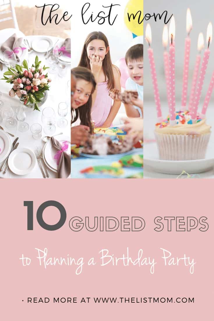 10 Steps to Planning the Perfect Party