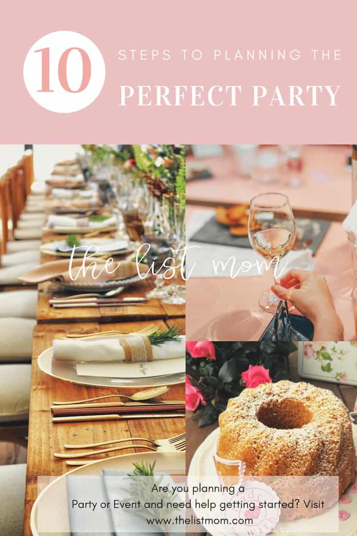 10 Steps to Planning the Perfect Party