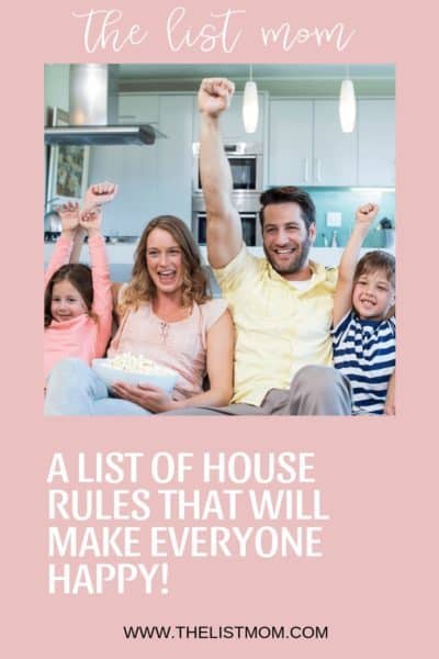 A List of House Rules For Kids That Everyone Should Have in Their Home
