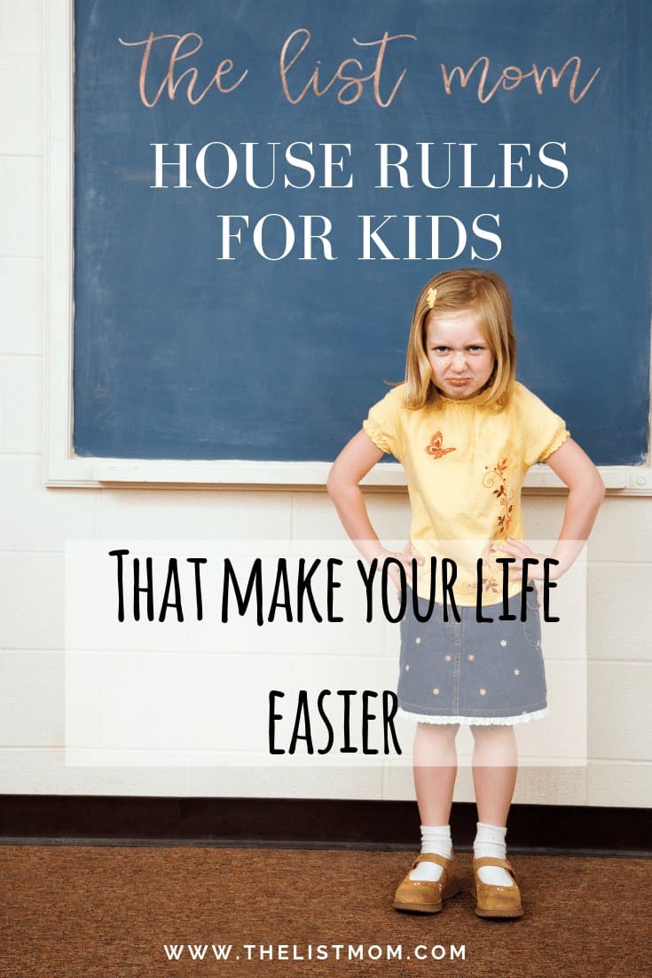 A List of House Rules For Kids That Everyone Should Have in Their Home