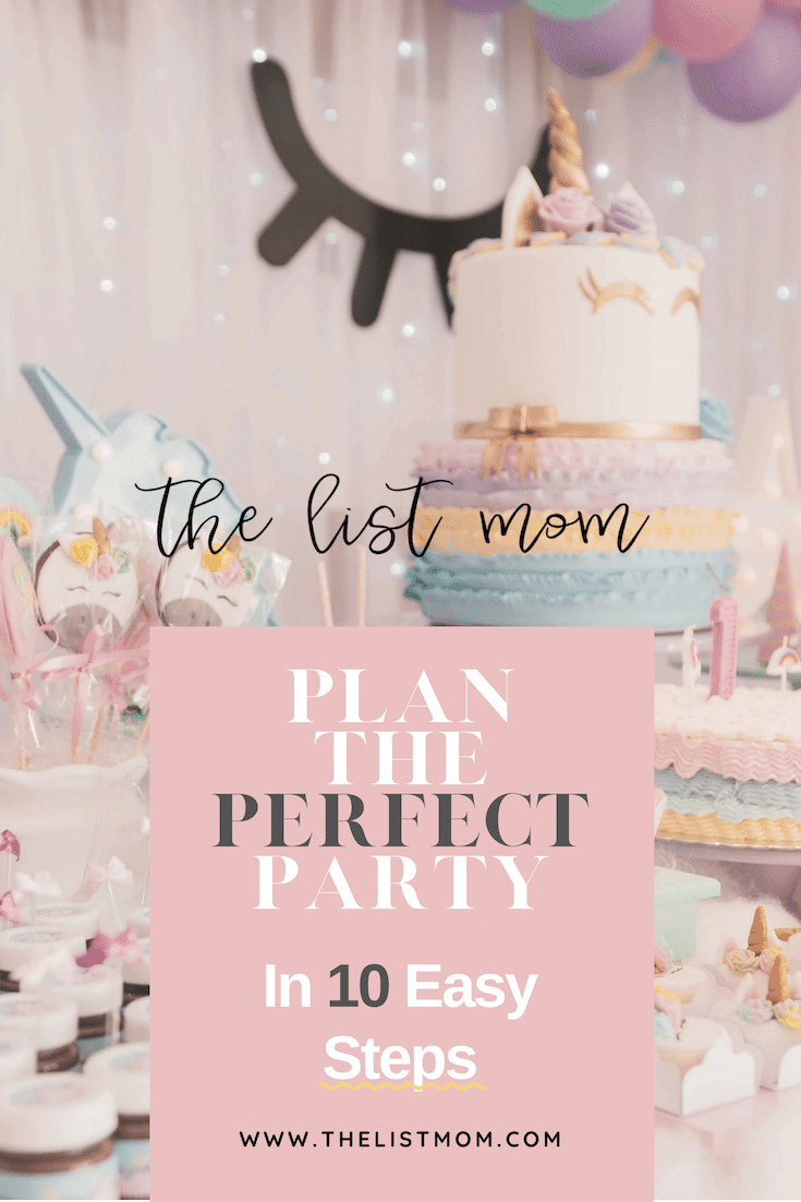 10 Steps to Planning the Perfect Party