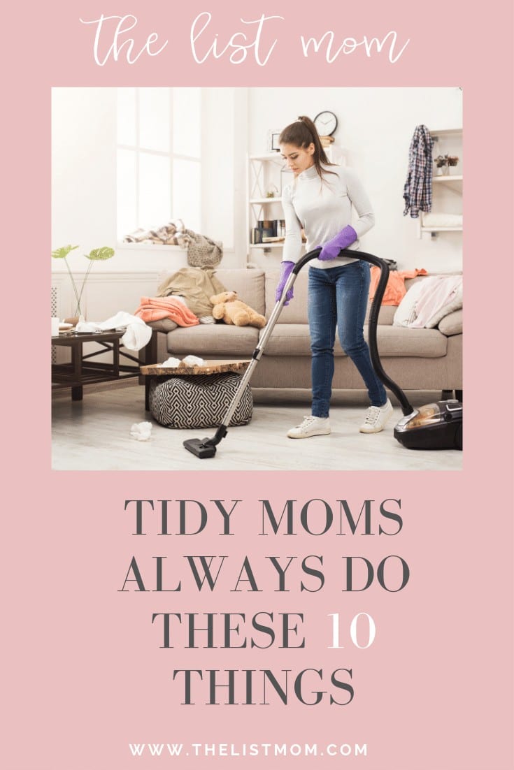 10 Things Tidy People Always Do
