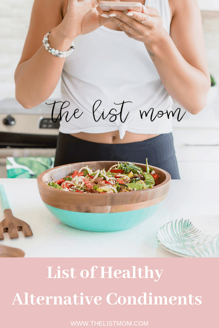 List of Healthy Condiments