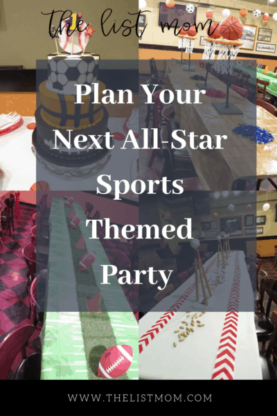 All Star Sports Themed Party