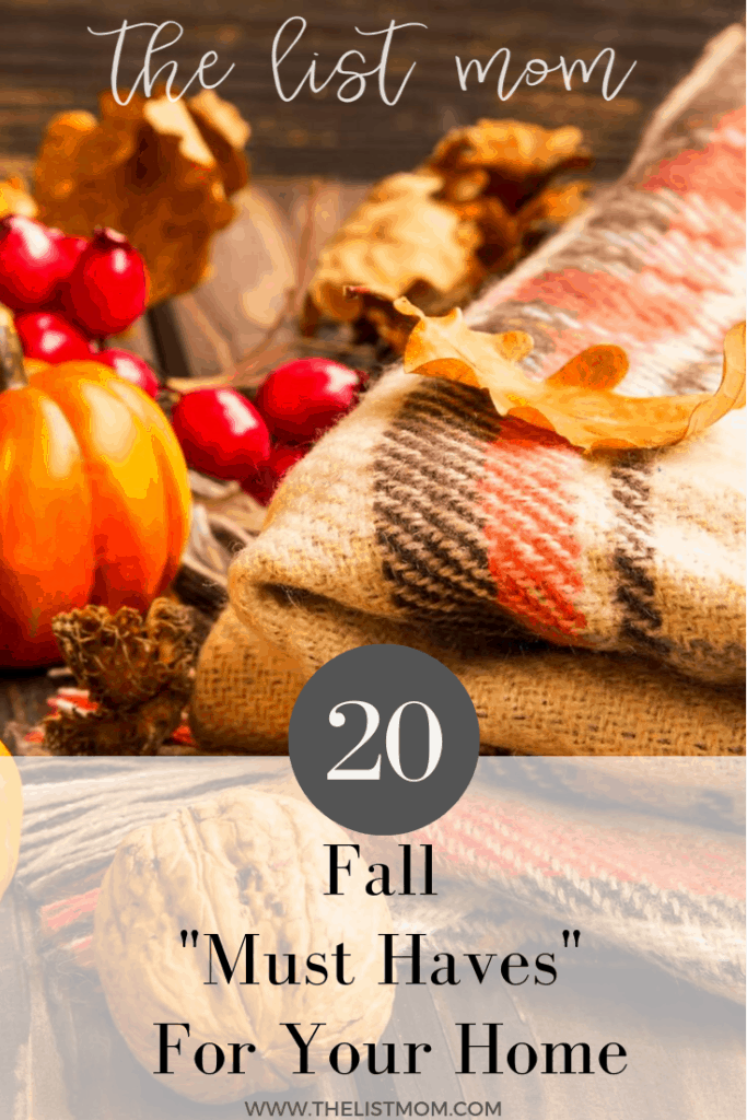 Top 20 Fall Must Haves For the Home