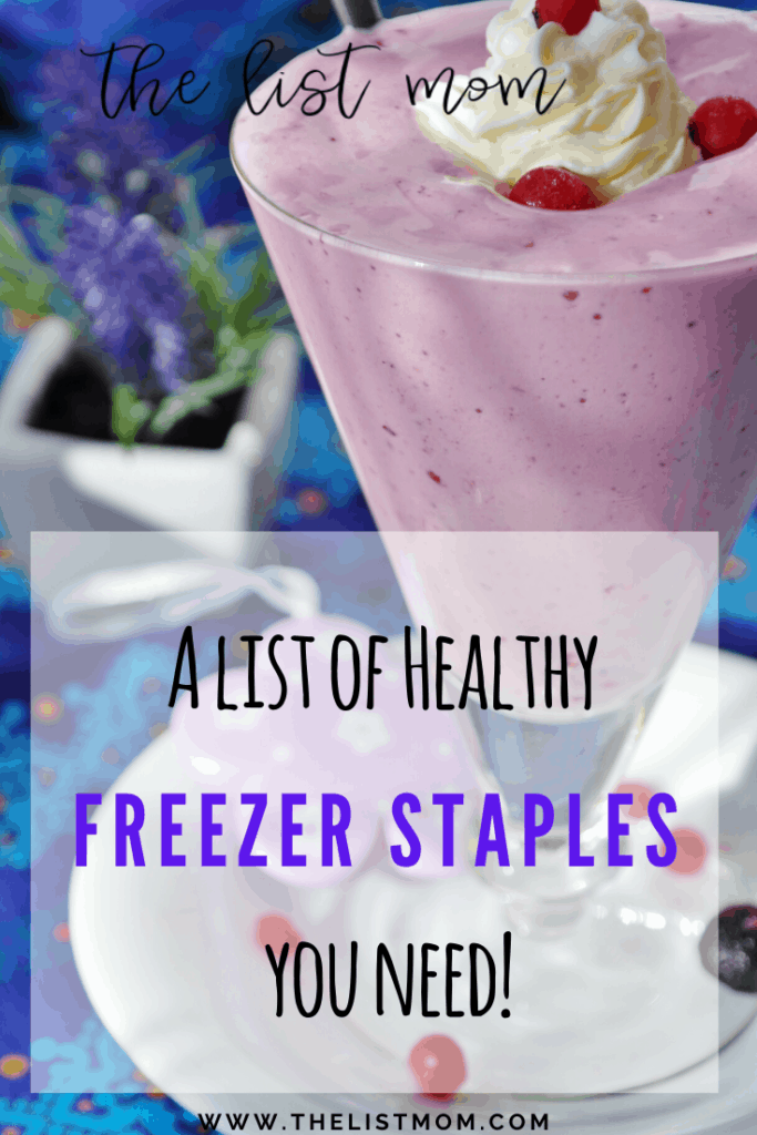 A List of Healthy Freezer Staples