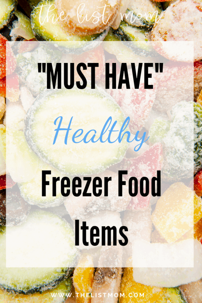 A List of Healthy Freezer Staples