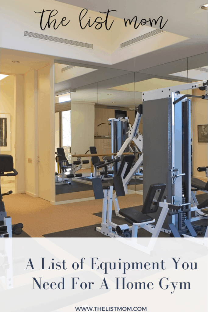 A List of Equipment You Need For a Home Gym